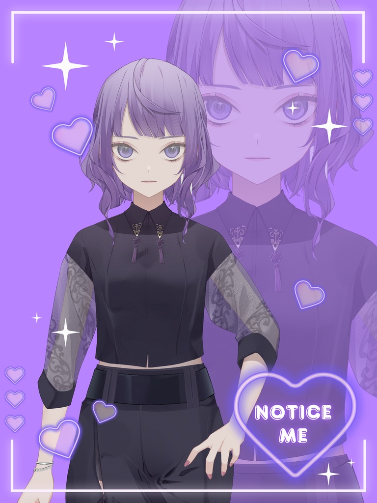 Vtuber立ち絵フレーム素材 - ほにゃららLIVERS【公式オンラインショップ】 - BOOTH