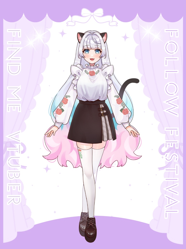 Vtuber立ち絵フレーム素材 vol.3 - ほにゃららLIVERS【公式オンラインショップ】 - BOOTH