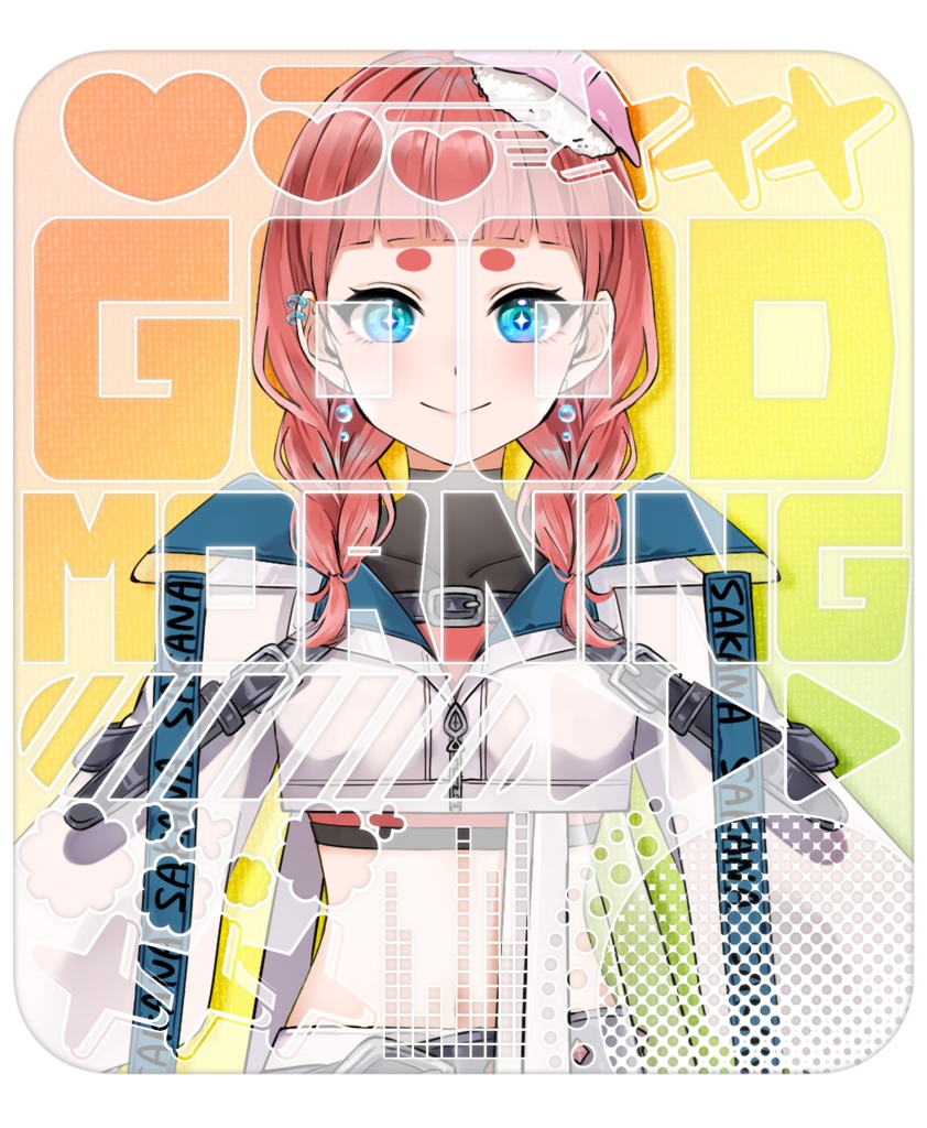 おはようVtuberフレーム part.9 - ほにゃららLIVERS【公式オンラインショップ】 - BOOTH