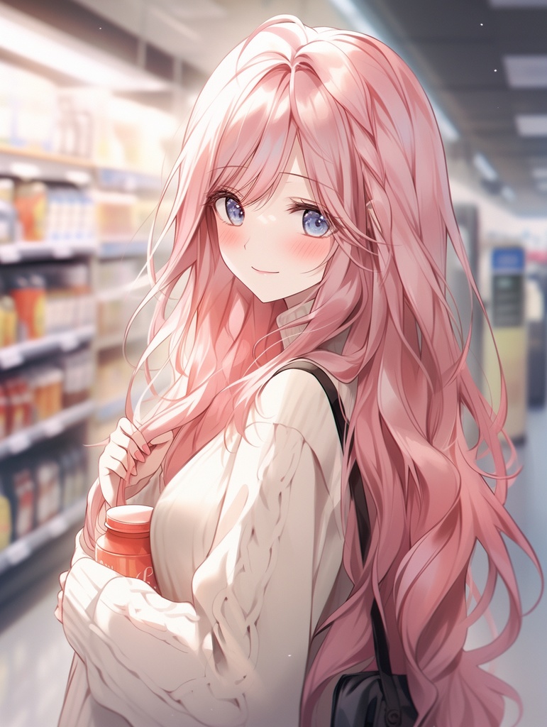 コンビニ少女（4枚） - murata-ai - BOOTH