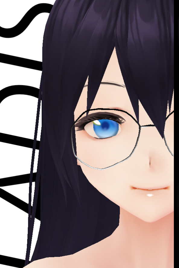 LADIS Geo Wireframe Glasses [VRoid] - ladis - BOOTH