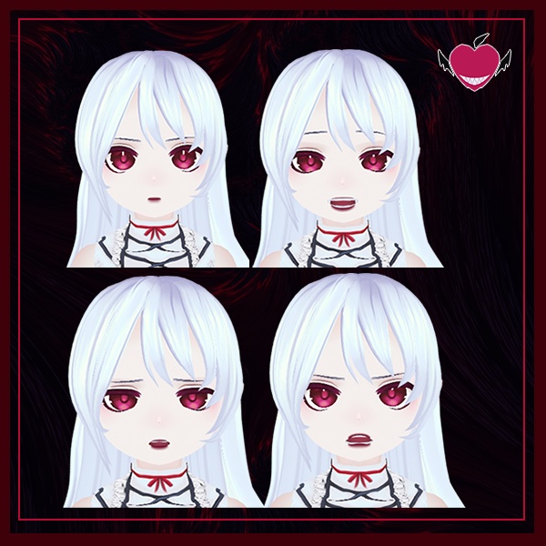 [VROIDアバター] MONHERA! Monster Girls: Kokoro Vampire - モンヘラ モンスターガールズ ココロ ...