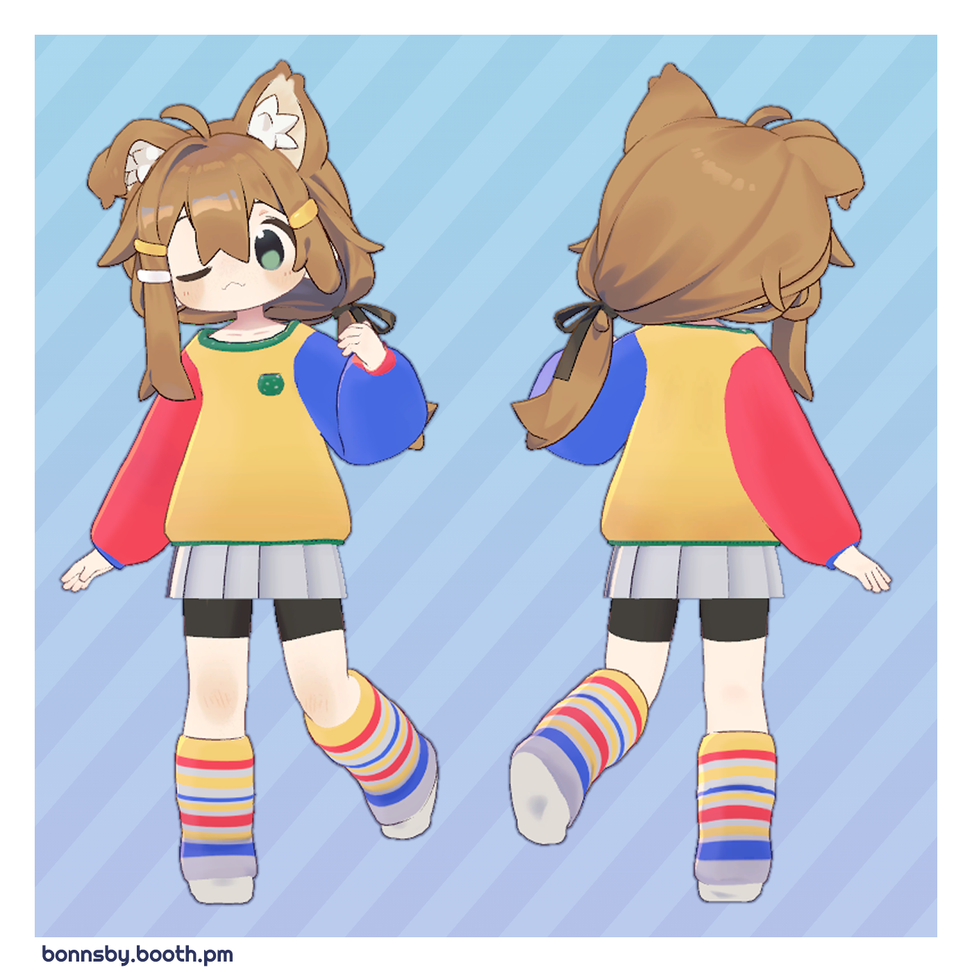 Colorful Wear v1.1 for まめひなた mamehinata - bonnsby - BOOTH