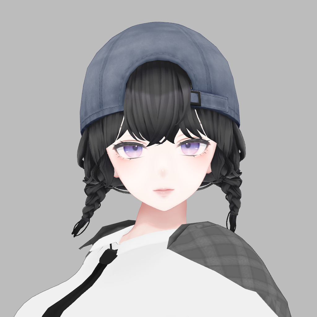 【VRC】 Cap Hair (16 Avatars) - Poy - BOOTH