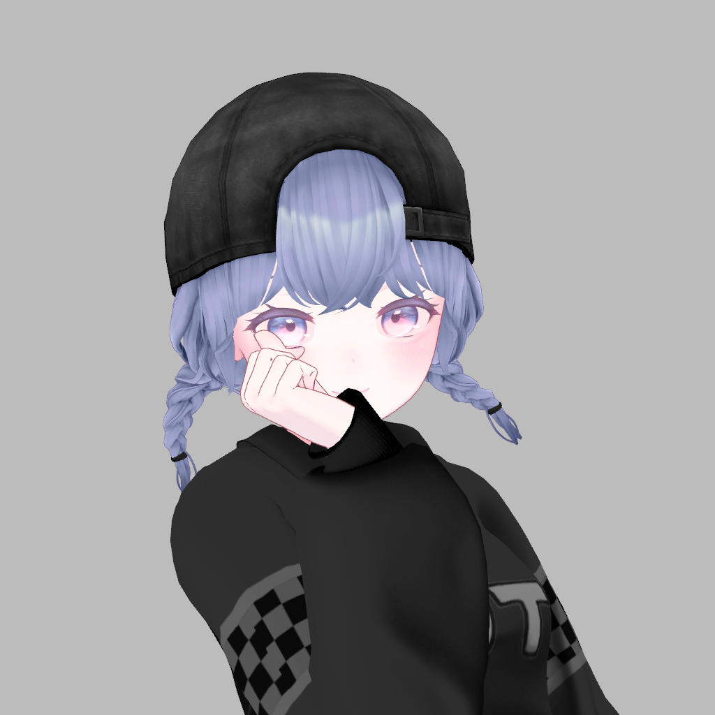 【VRC】 Cap Hair (16 Avatars) - Poy - BOOTH