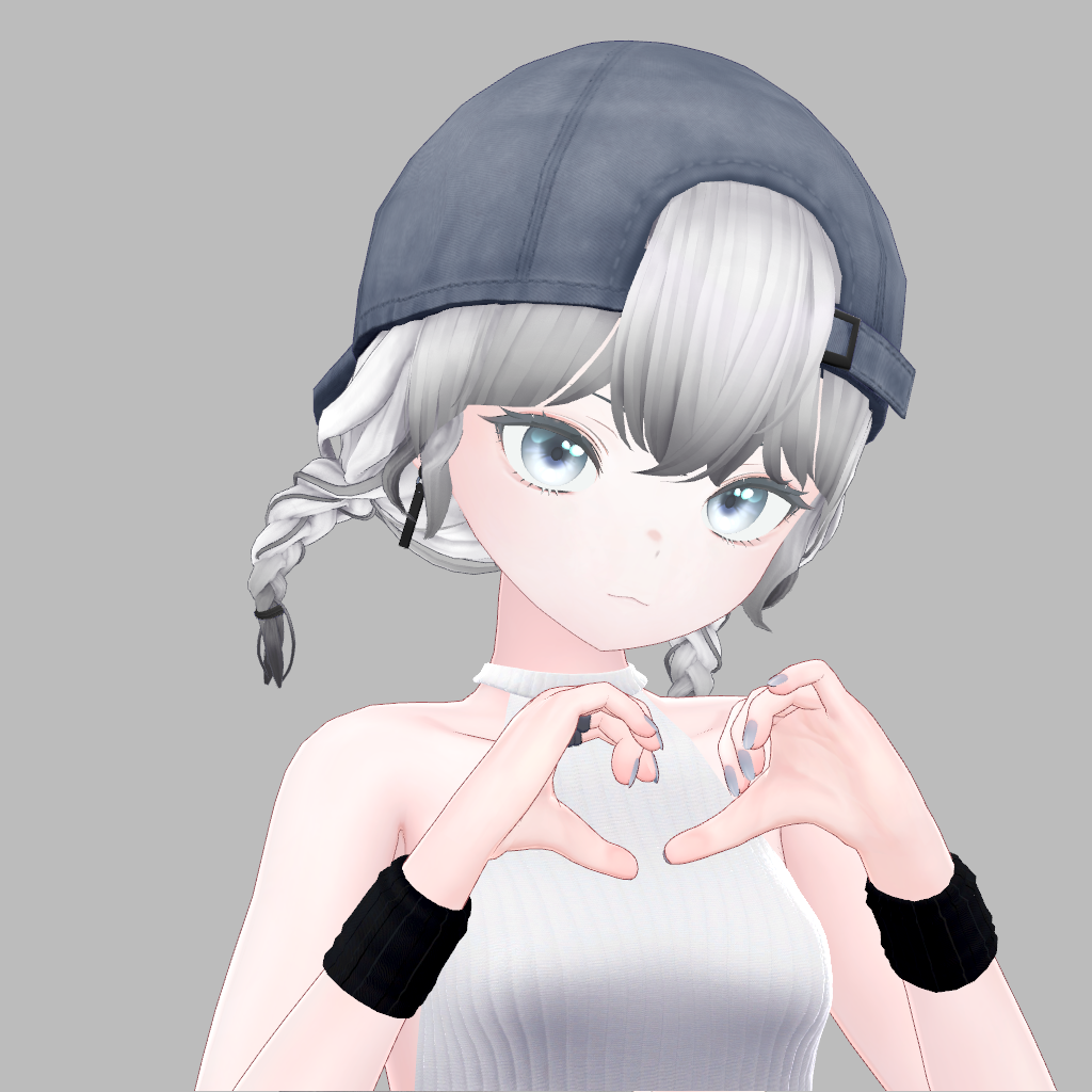 【VRC】 Cap Hair (16 Avatars) - Poy - BOOTH