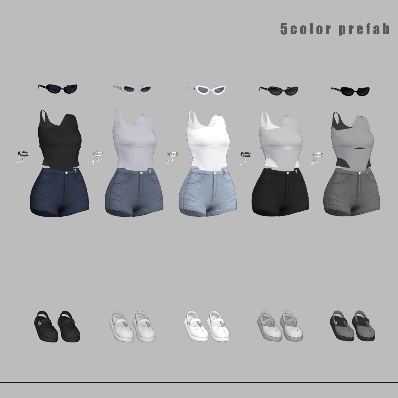 【VRC】 Sum clothes (26 Avatars 対応) - Poy - BOOTH