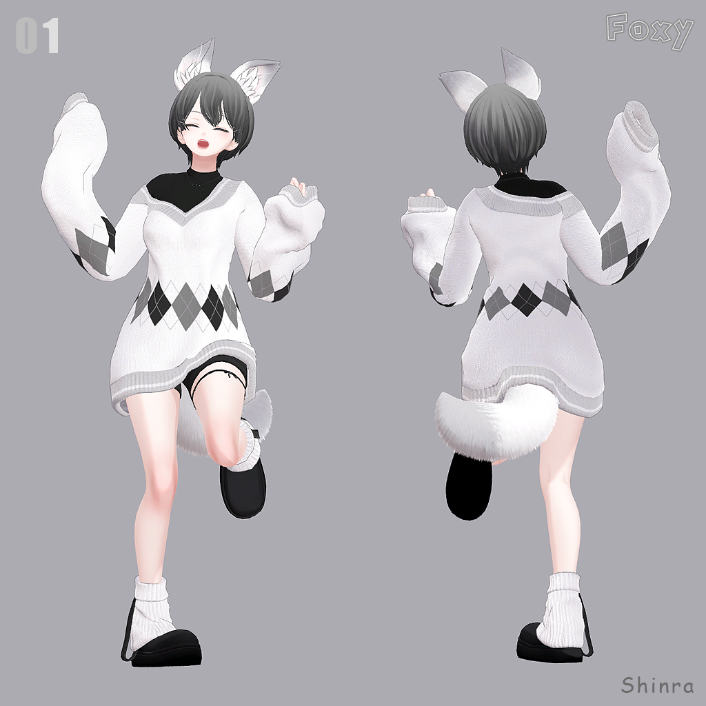 Foxy (23 Avatars 対応) - Poy - BOOTH