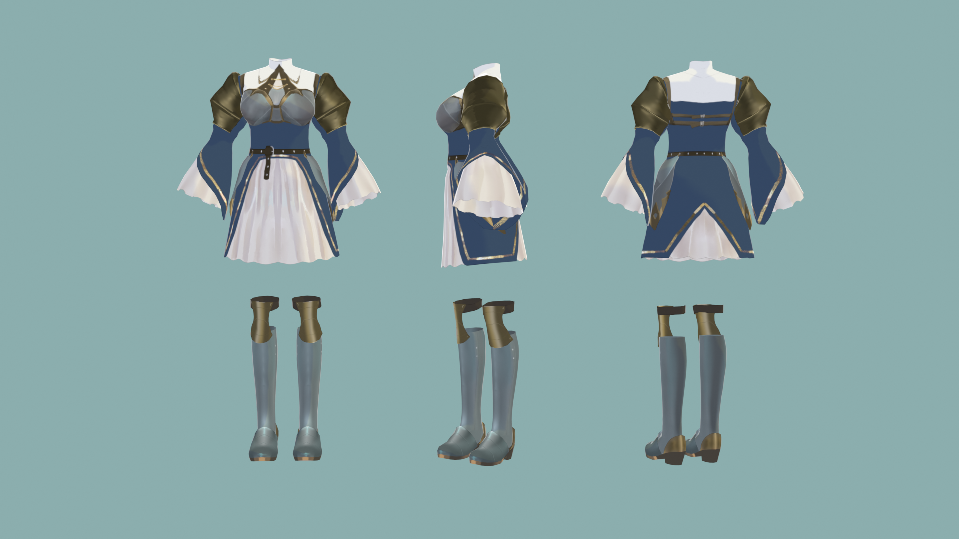 [VRoid] Lv.5 Knight Armor | 騎士の鎧 - MeroJ - BOOTH