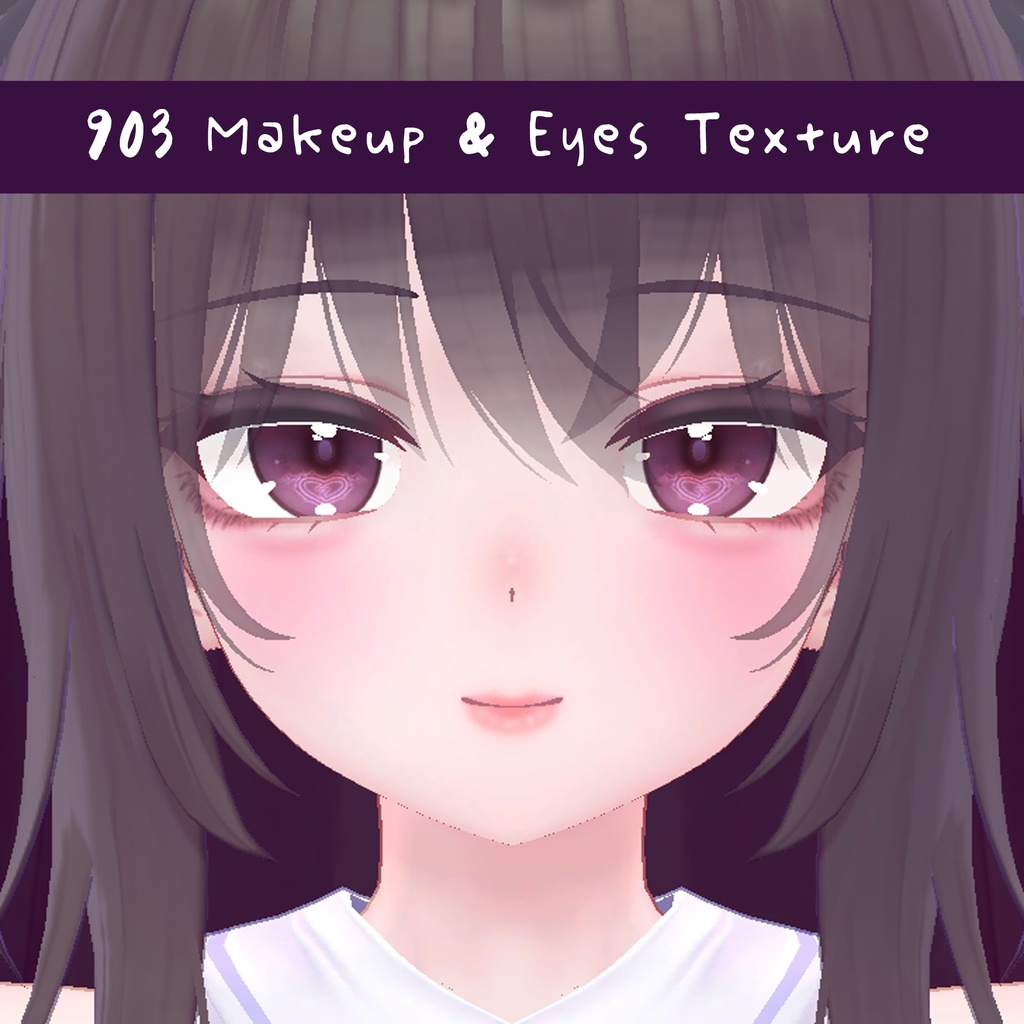 [ 萌 / Moe ] Heart Breaker Makeup & Eye Texture - xoxo-903 - BOOTH