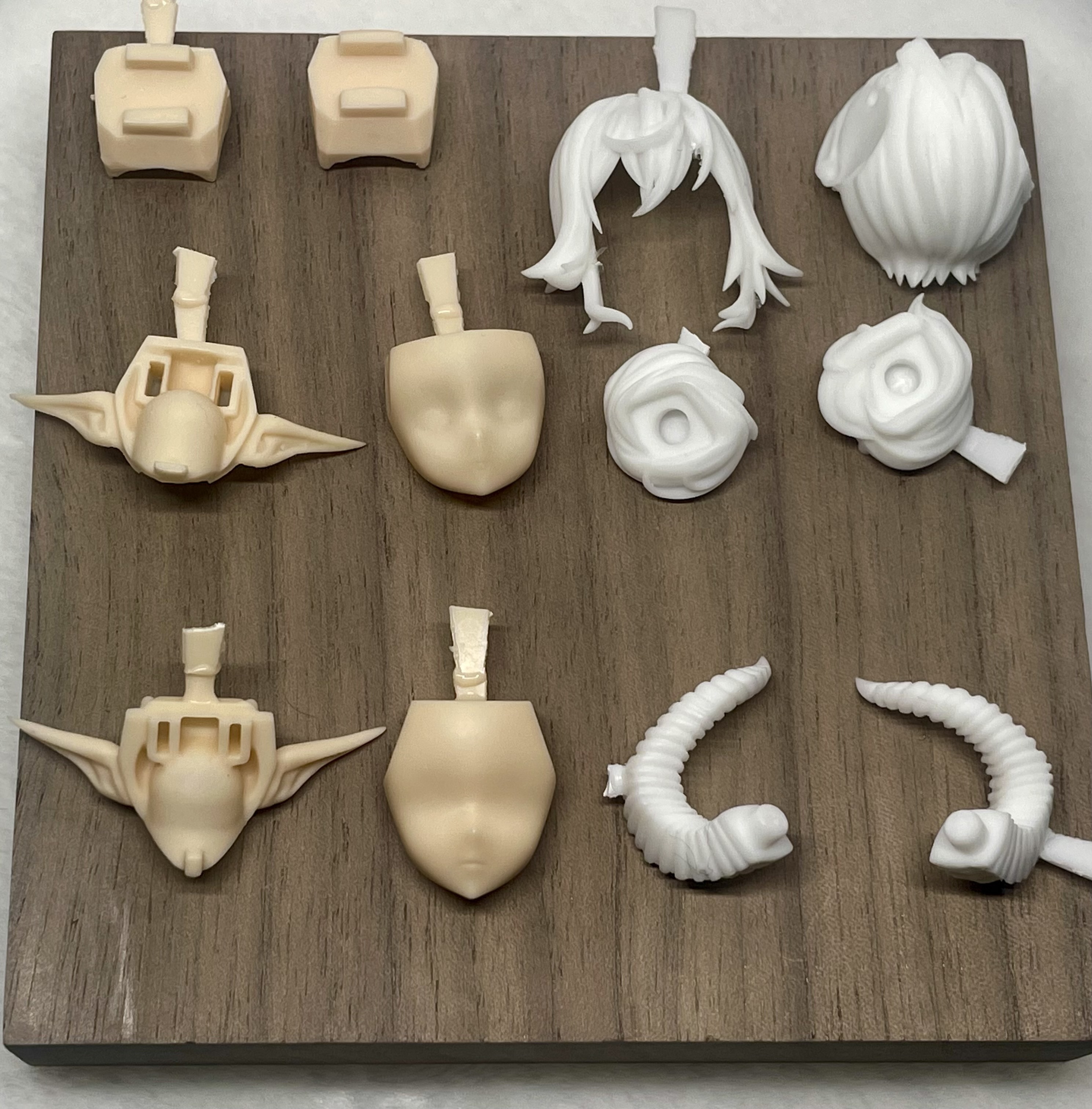 （X6）「XP肉改」悠久天塔紀元・龍姫ナワNaeva・頭/髪パーツ・メガミデバイス - ECHO Studio - BOOTH