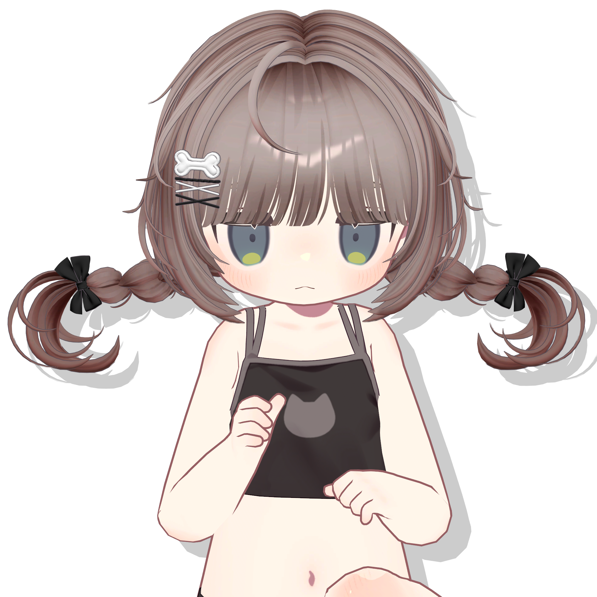 11アバター対応】 Chibi Girl Cutie Braid [REMAKE] - SOUR FLAVOR - BOOTH