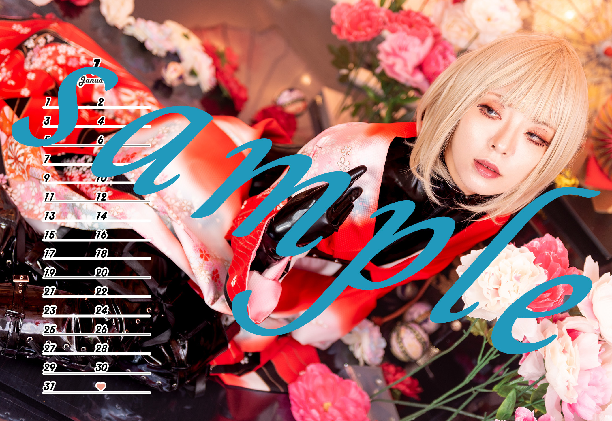 【C103新刊】latex卓上カレンダー2024 - nanoa - BOOTH