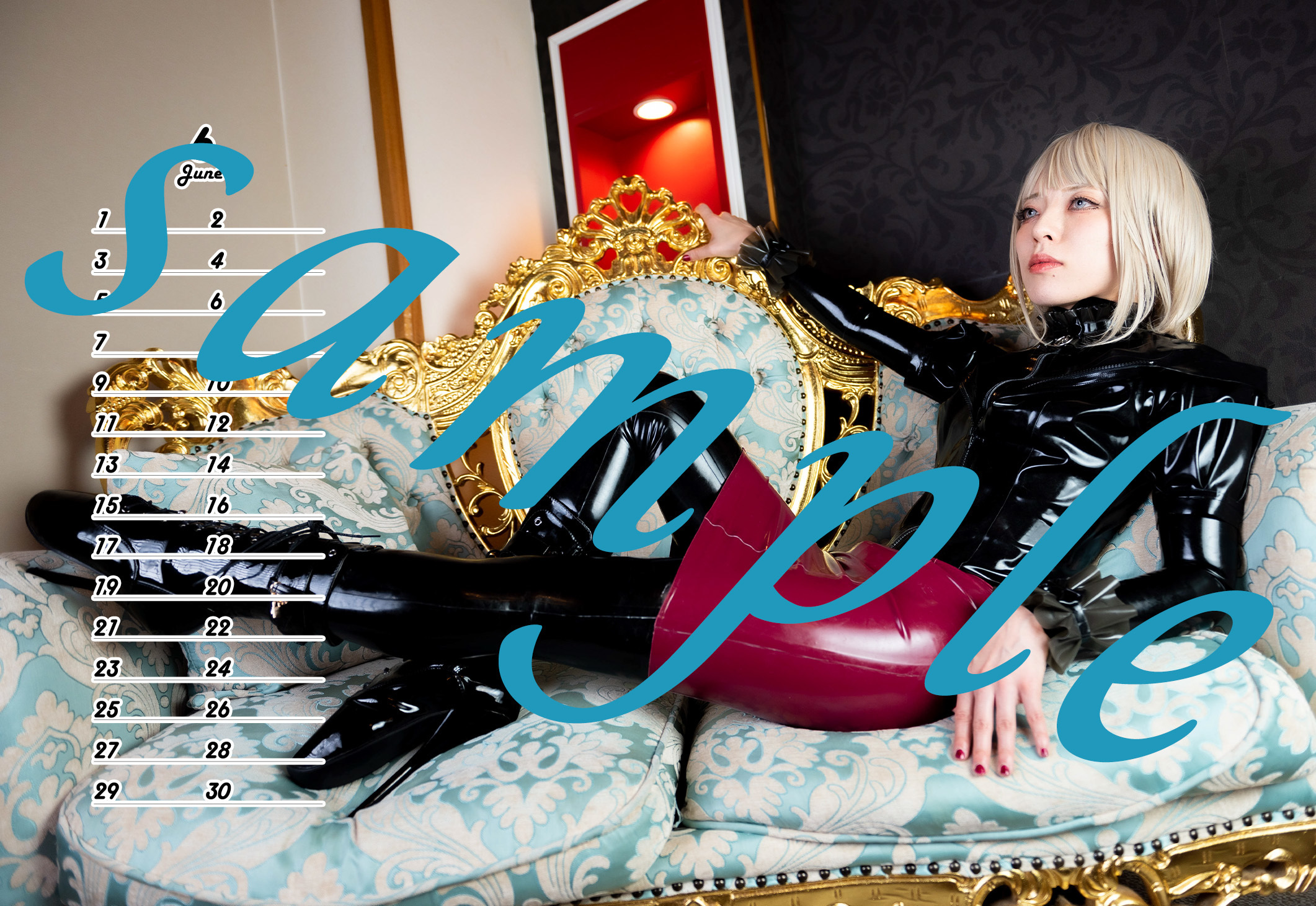 【C103新刊】latex卓上カレンダー2024 - nanoa - BOOTH