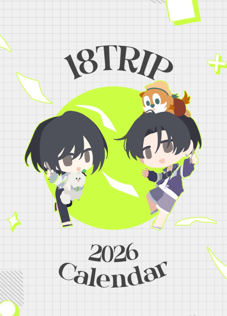 18TRIP 2026 Calendar - 🐶 - BOOTH