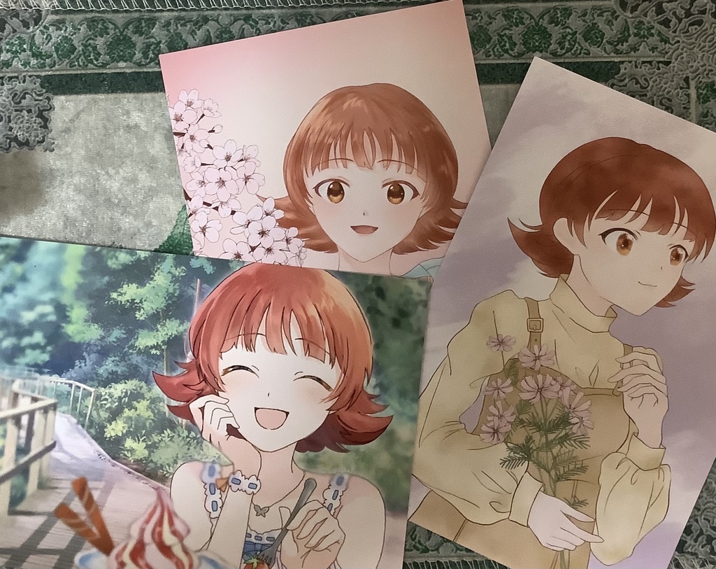 茜ちゃんポストカードセット - 雪乃くりすとあ - BOOTH