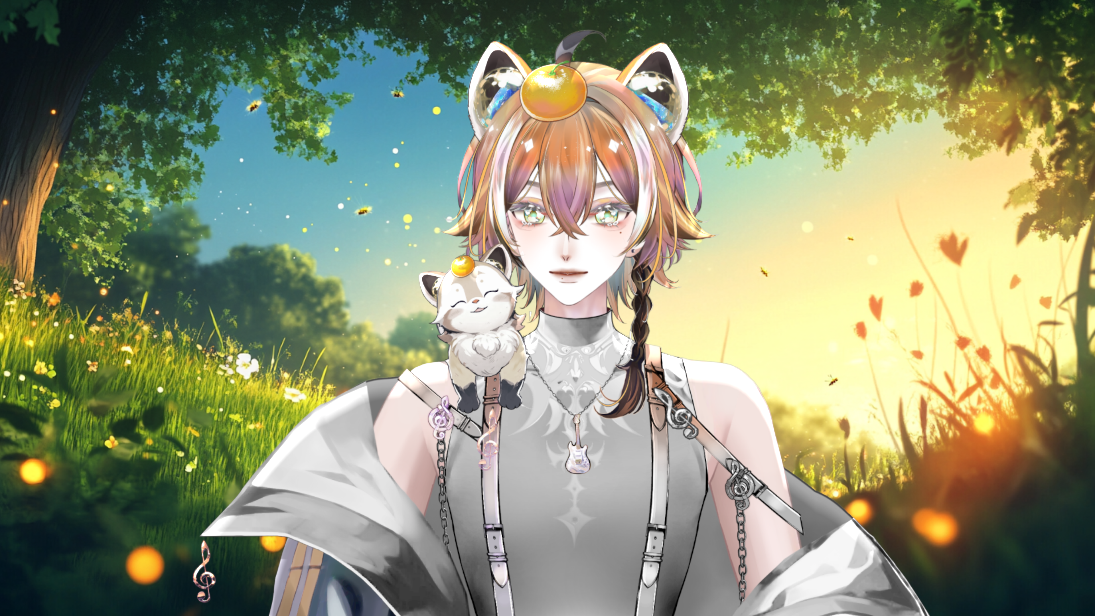 【Live2D Model】 Red Panda【White Ver.】【Live2Dモデル】 - azukistudio - BOOTH