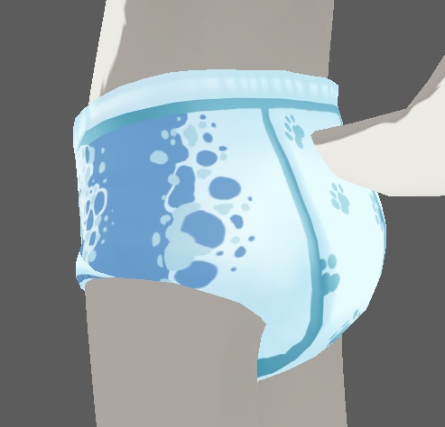 [無料] VRchat Alfie Diaper - 汪汪懶狗狗 - BOOTH