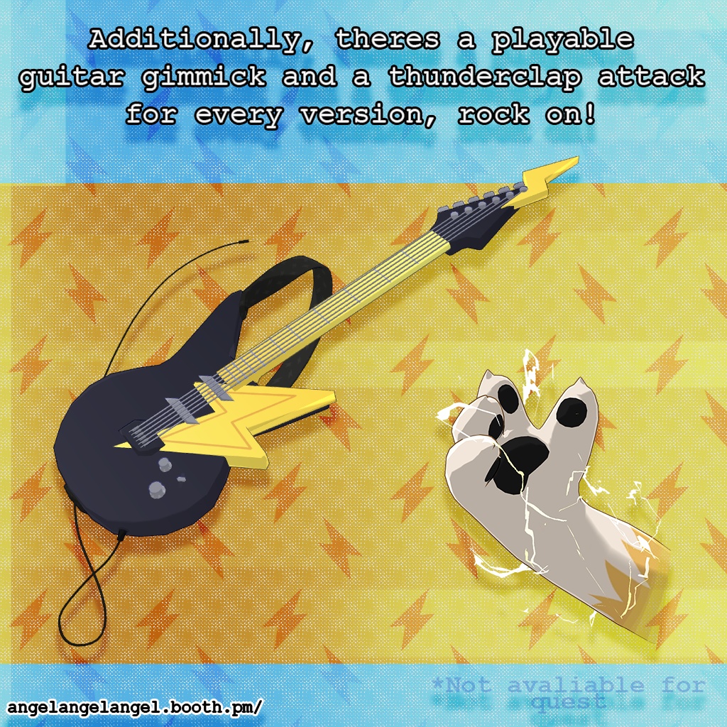 ROCKSTAR JOLTEON [VRC] - ANGEL INDUSTRIES - BOOTH