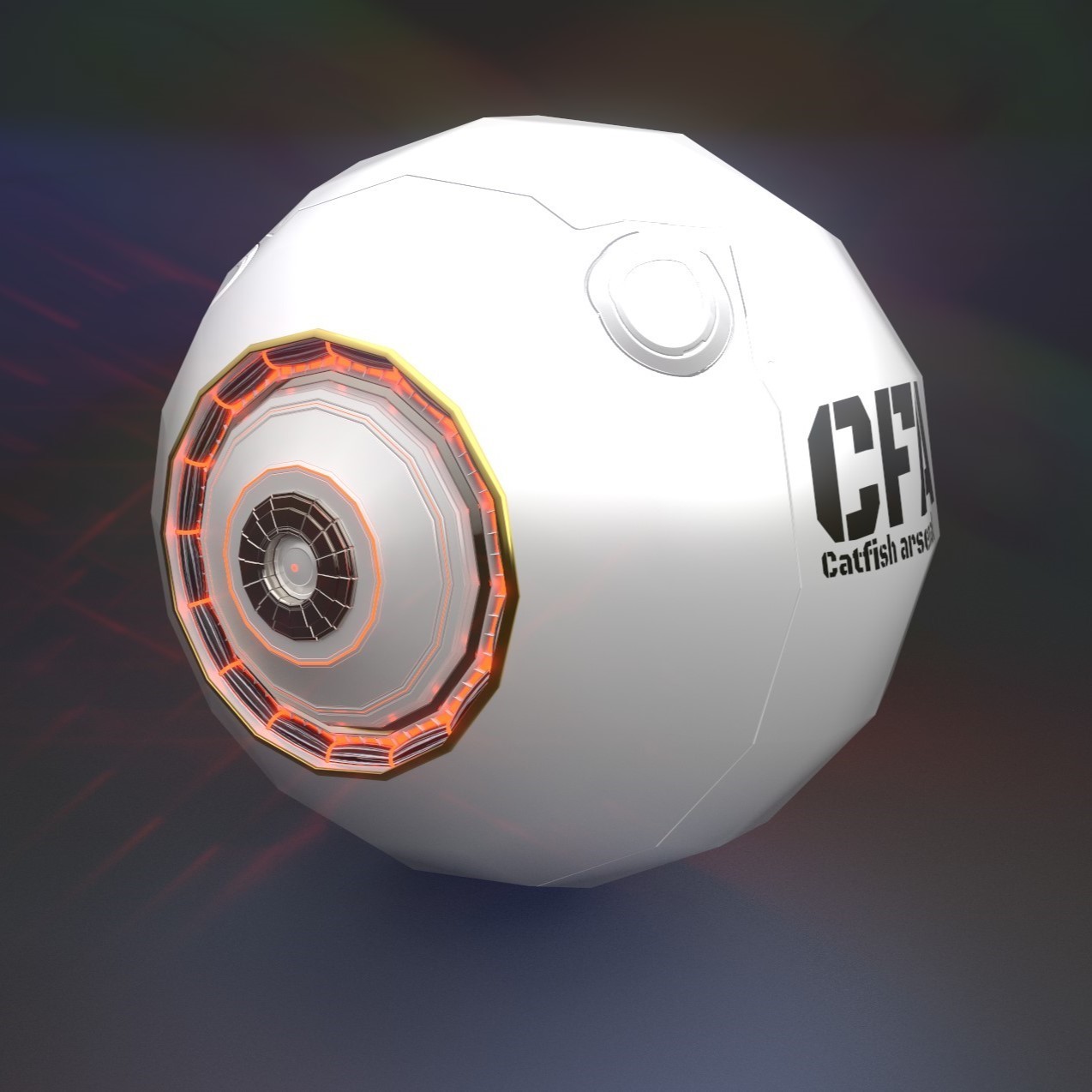 【3Dモデル】CFA-A-XII 機械化義眼Ⅲ型 - ナマズ工廠(こうしょう)【Catfish arsenal】 - BOOTH