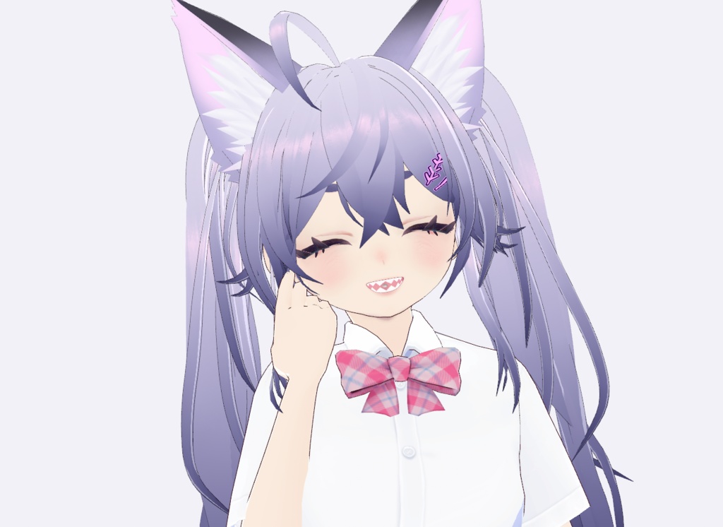 【Vroid Model - Head】Fishbone - Fish N' Rose - BOOTH