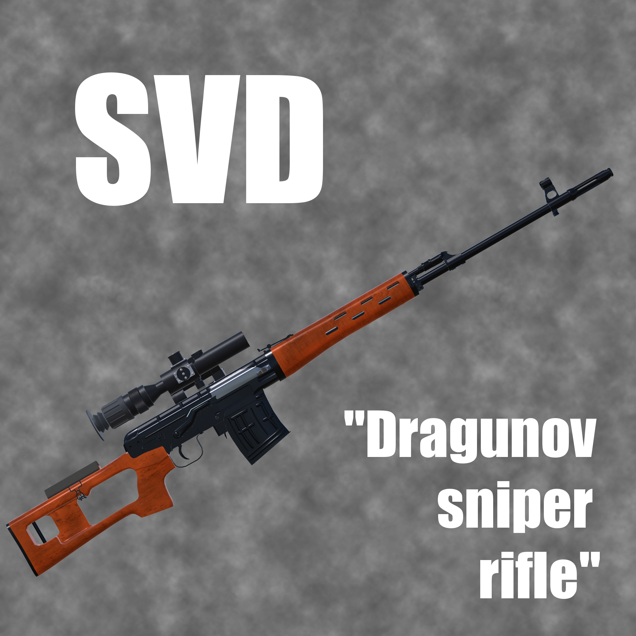 SVD Dragunov - ツルハ造兵廠 - BOOTH