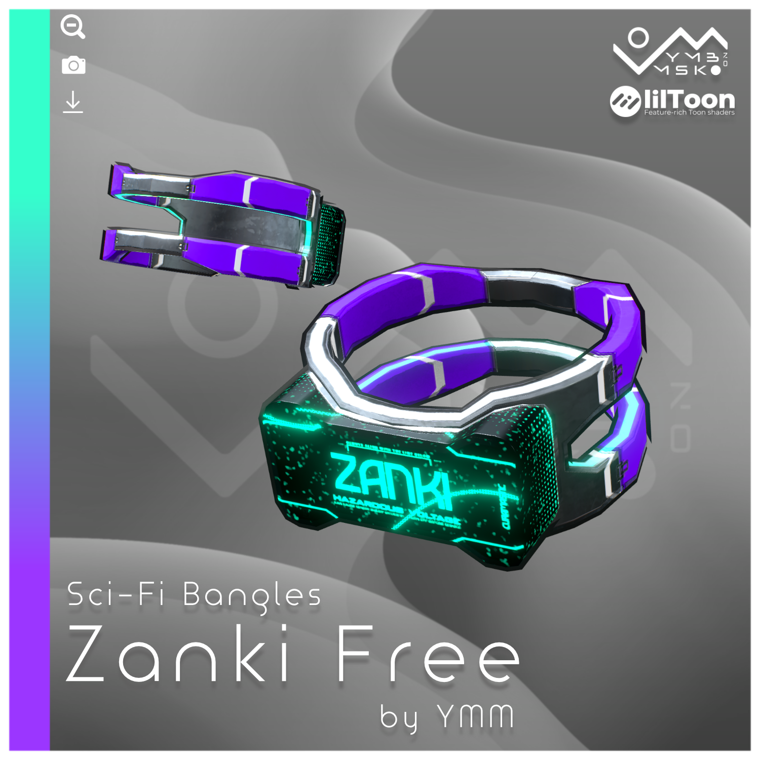 【無料】3Dモデル「Zanki v1.0」PB対応 カラバリ11色有 - 山姥の息子の道具屋 - BOOTH