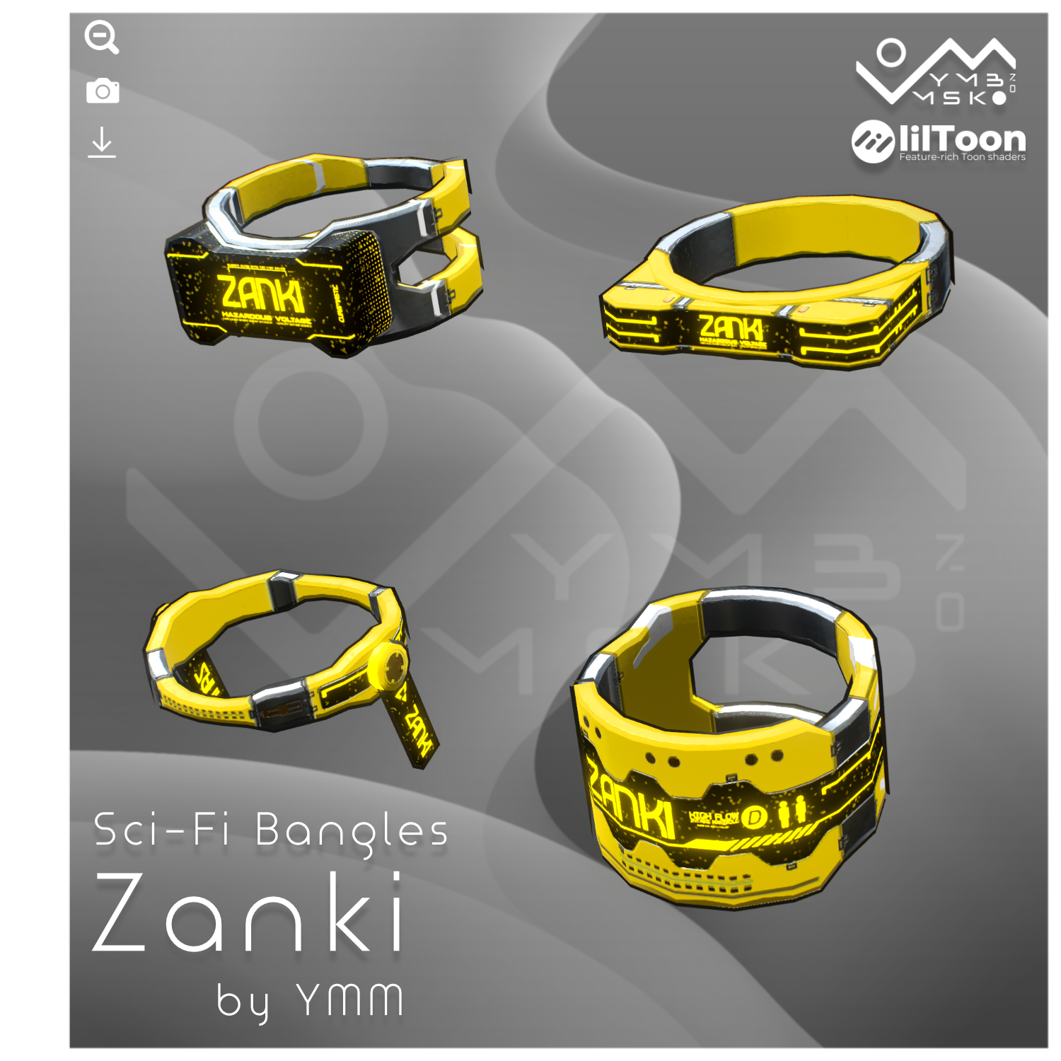 【無料】3Dモデル「Zanki v1.0」PB対応 カラバリ11色有 - 山姥の息子の道具屋 - BOOTH