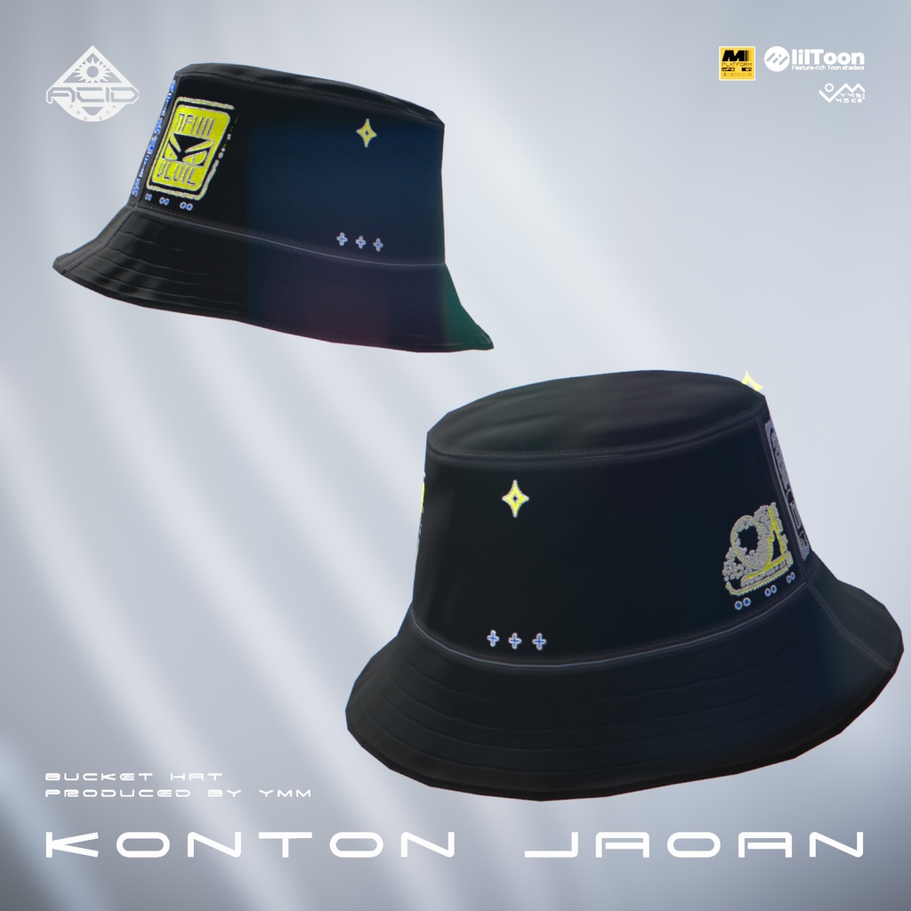 3Dモデル「Konton Japan v1.0」カラバリ20色有 PB対応 - 山姥の息子の道具屋 - BOOTH
