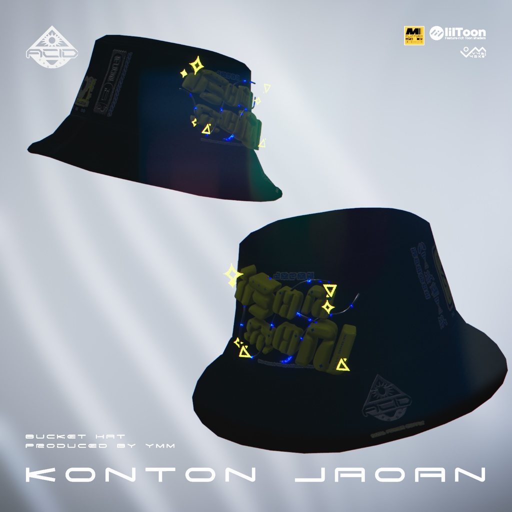 3Dモデル「Konton Japan v1.0」カラバリ20色有 PB対応 - 山姥の息子の道具屋 - BOOTH