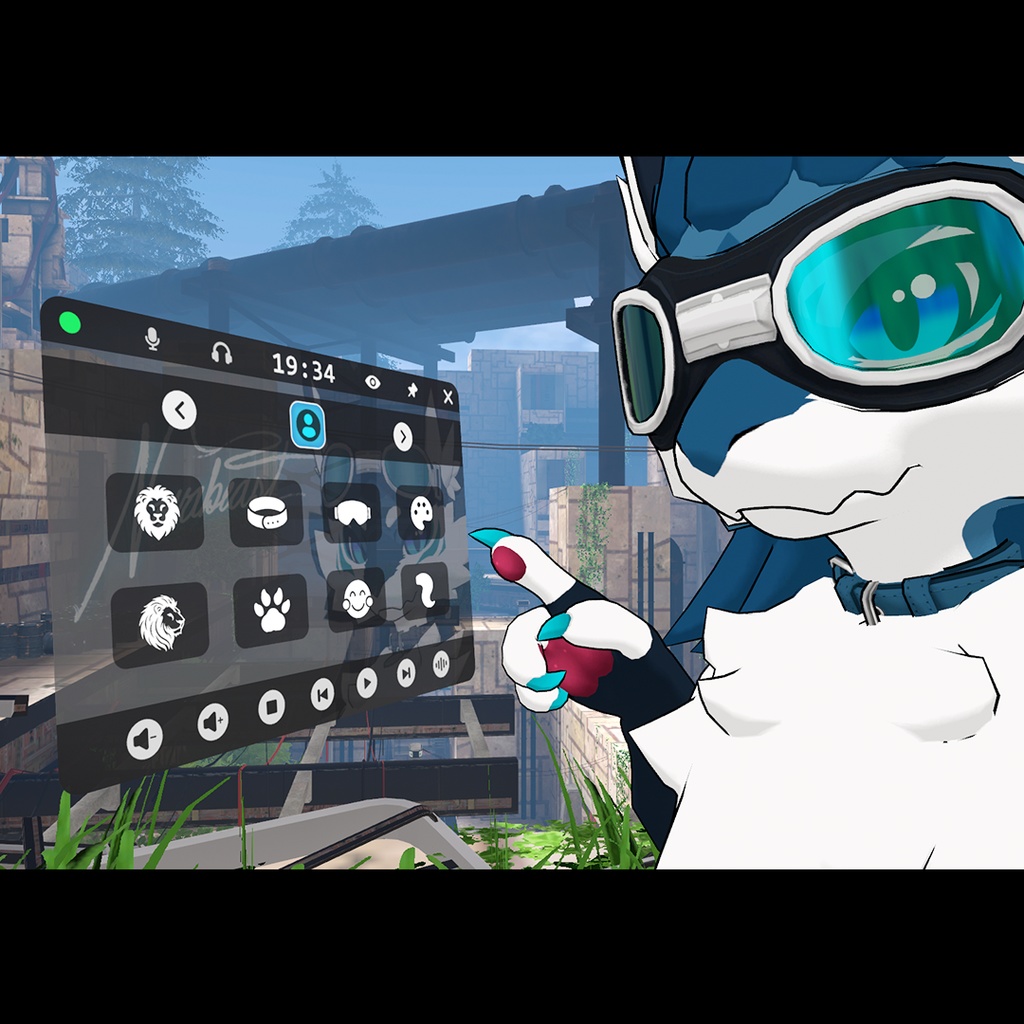 Avi Pad - Customizable Touchpad for Avatars - Kazoora - BOOTH