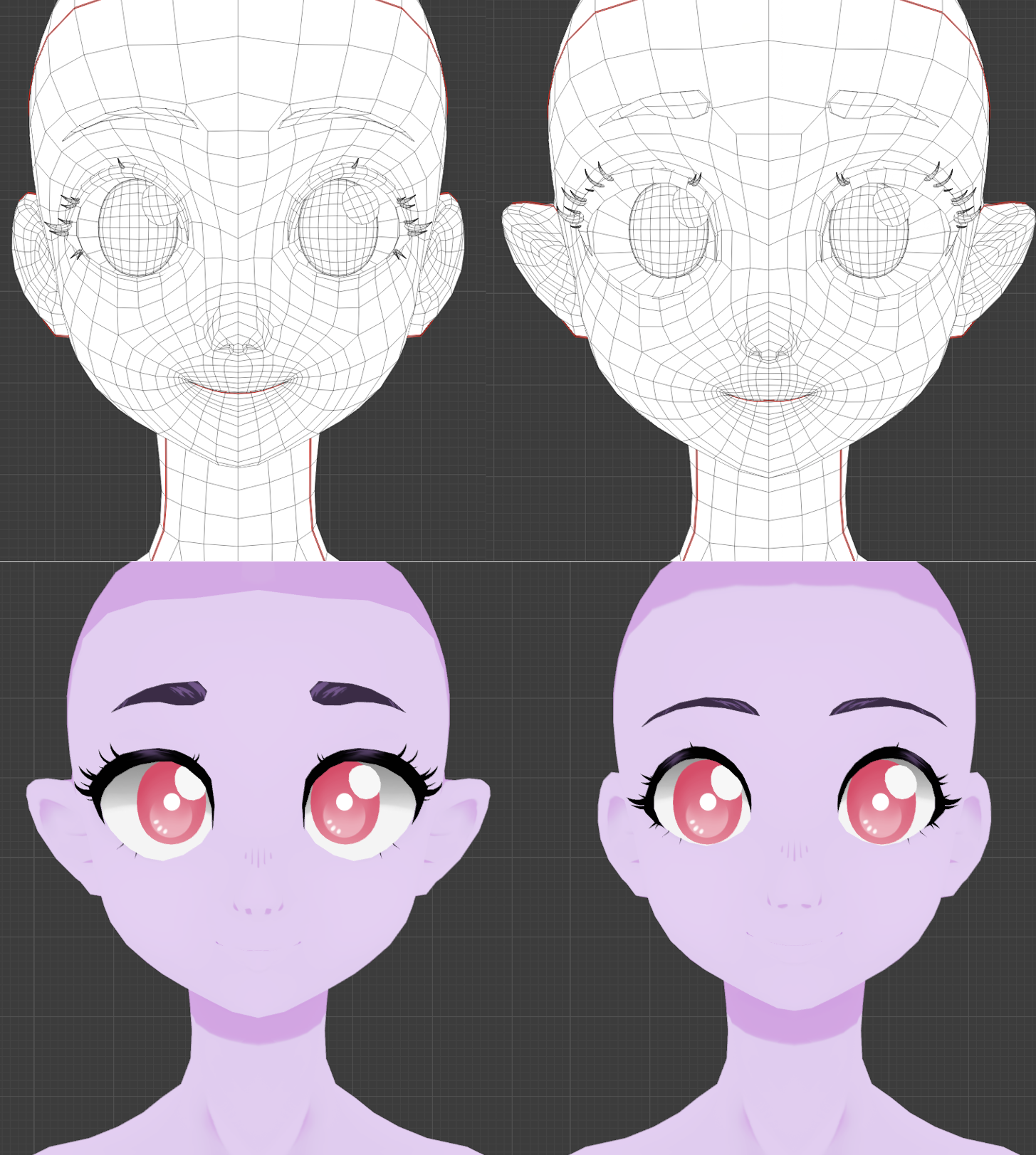 [VRChat] AnimeBase 2.0 - Riceballer3D - BOOTH