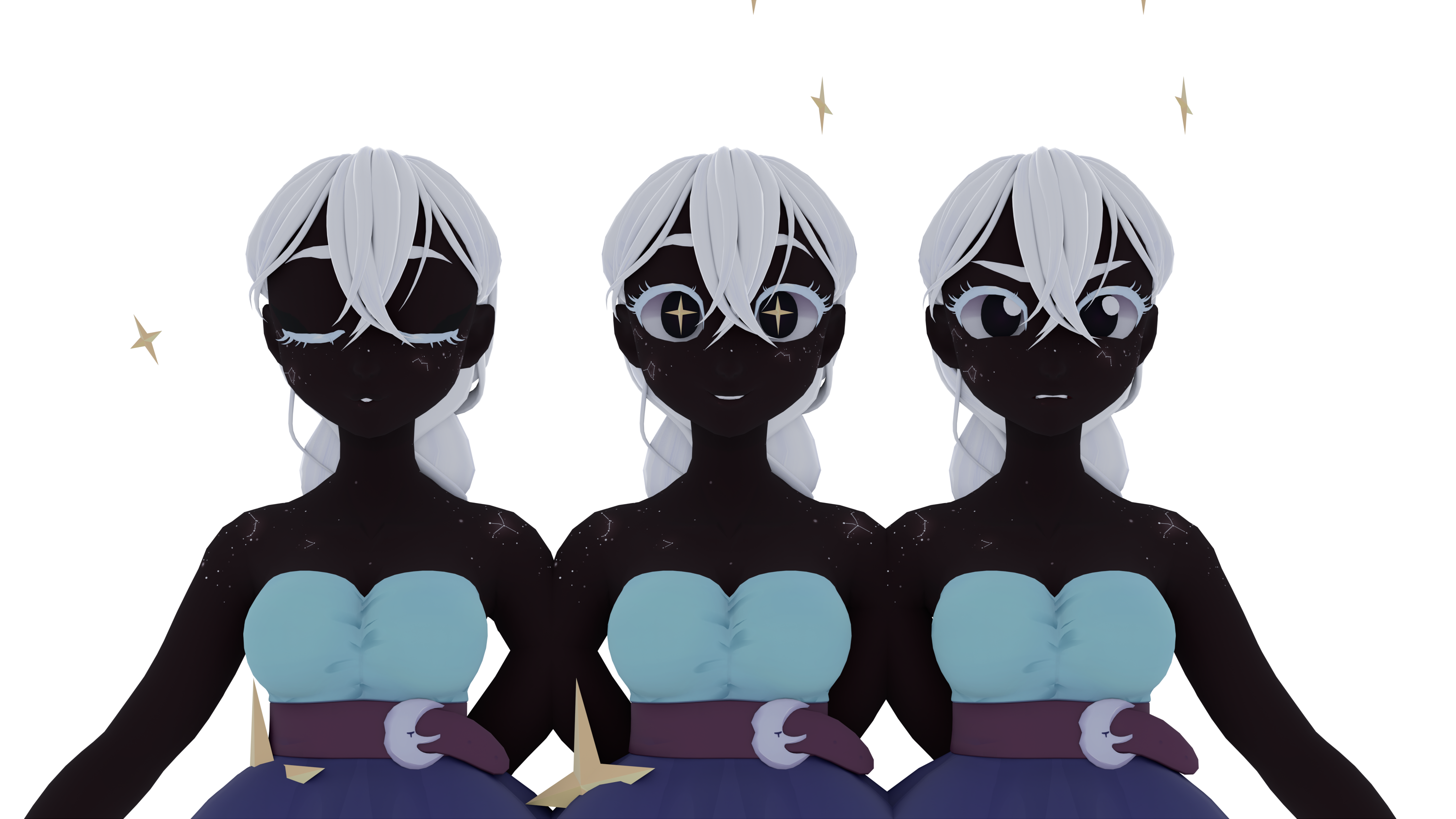 [VRChat] Selene - Riceballer3D - BOOTH