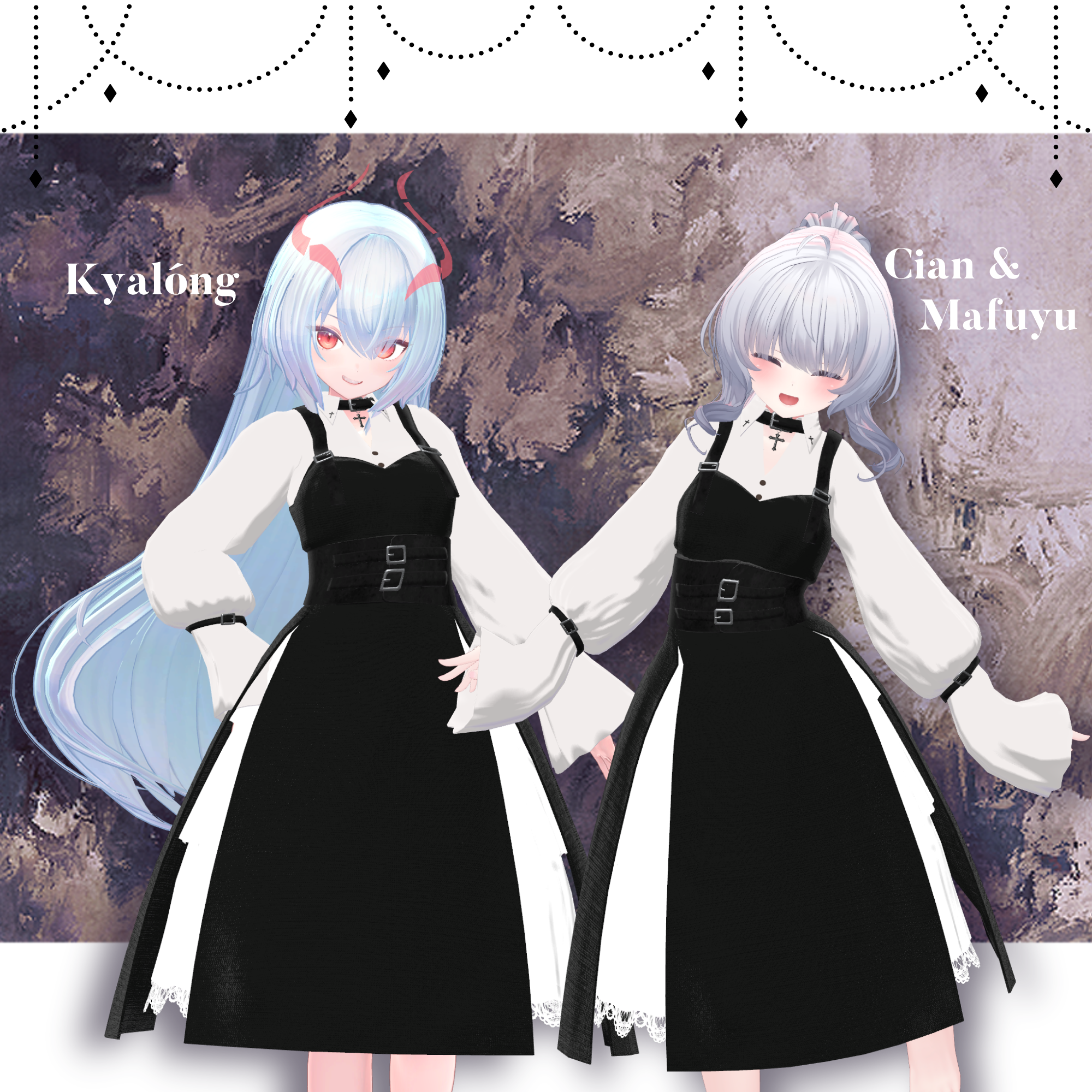 【31アバター対応】Gothic Dress #29【VRC想定】 - おこめのおいしいお店 - BOOTH