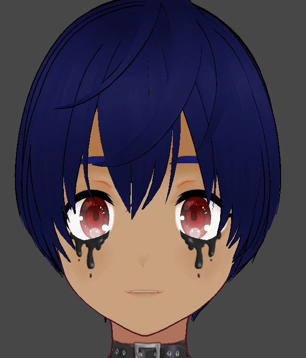 Creepy Eye Goop Makeup for VRoid Studio - Atelier Mahoulotl - BOOTH