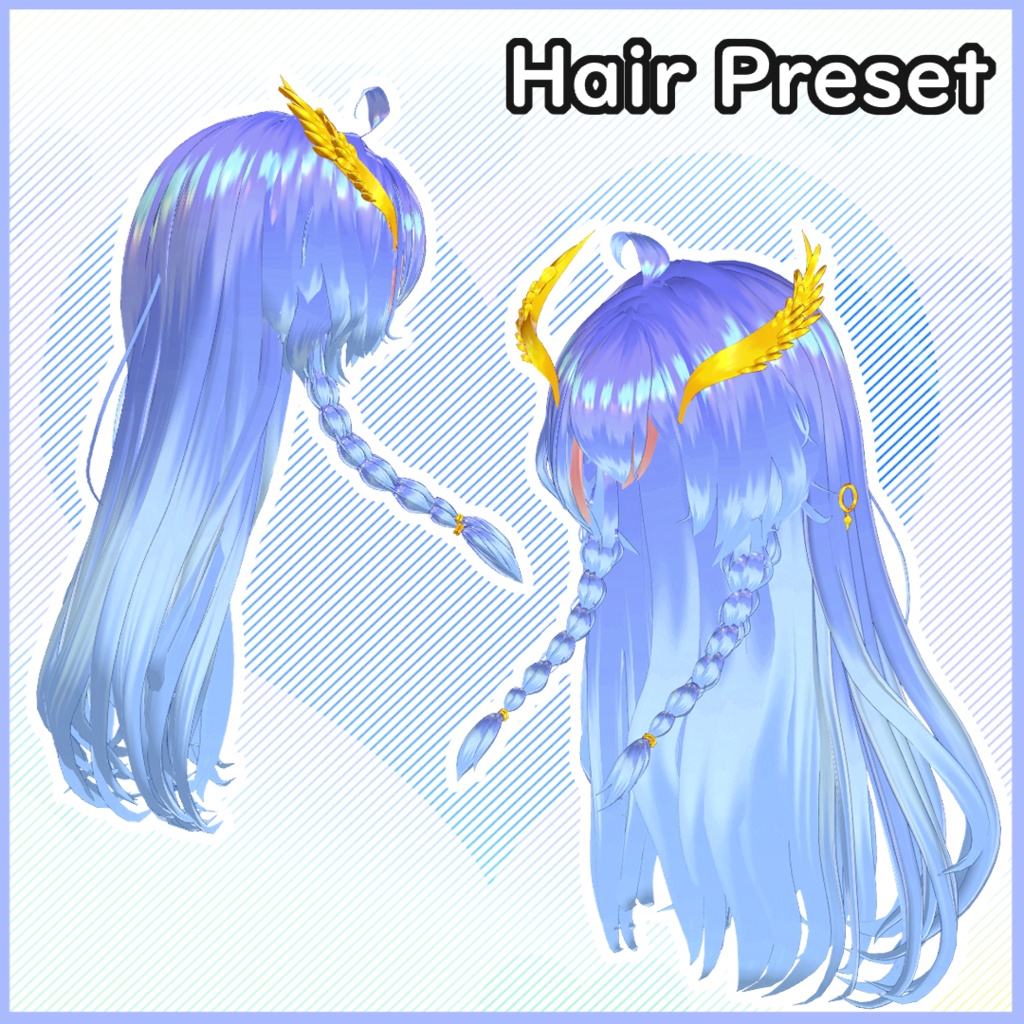 [Vroid] Fox Hair Preset - 九九Jojo - BOOTH