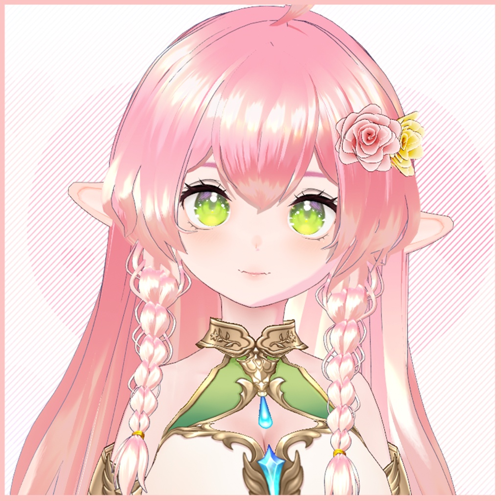 [Vroid] Fox Hair Preset - 九九Jojo - BOOTH