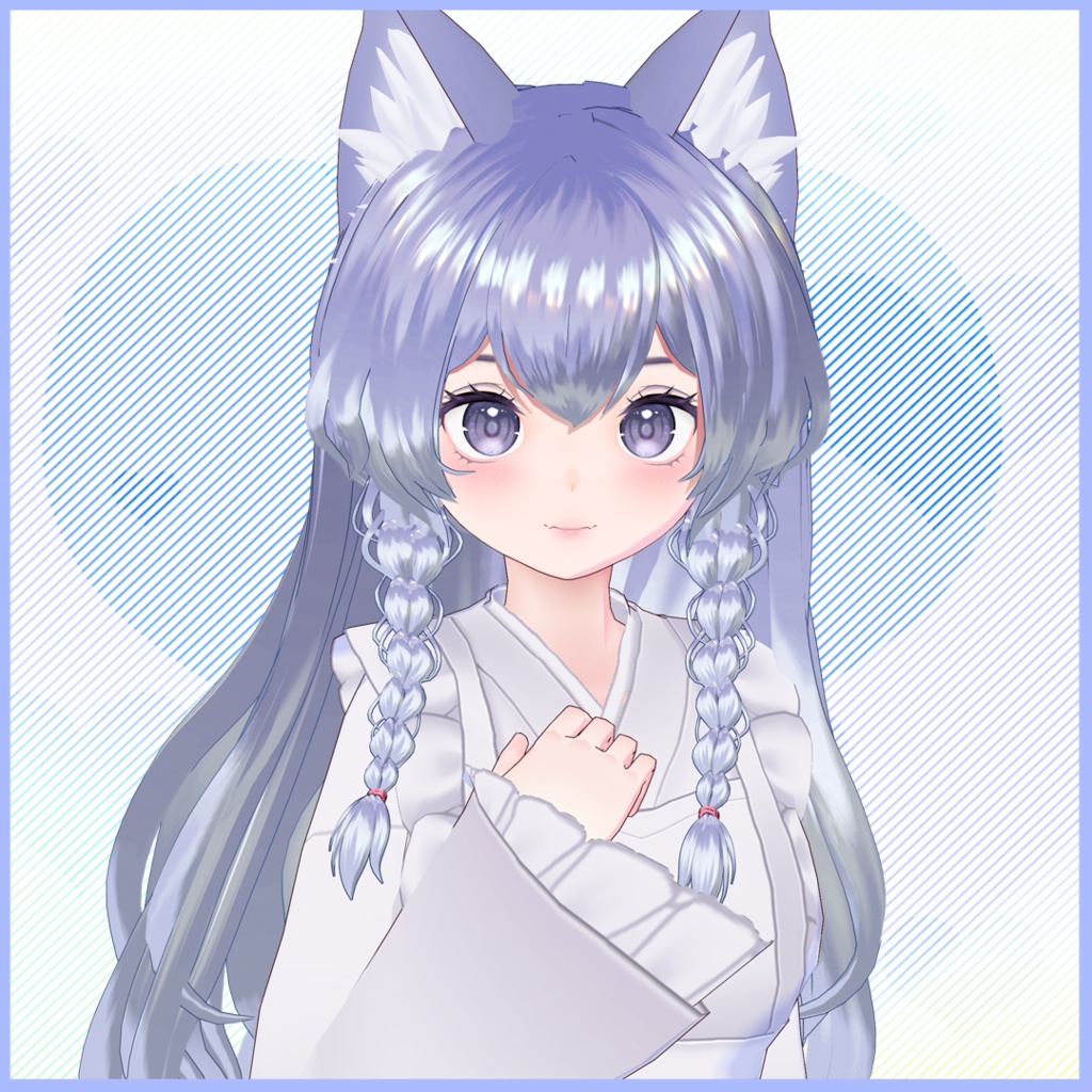 [Vroid] Fox Hair Preset - 九九Jojo - BOOTH