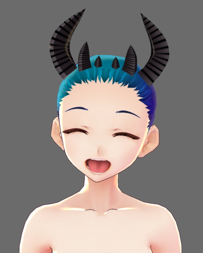 VroidStudio Demon Horns / 悪魔の角 - tharjas - BOOTH