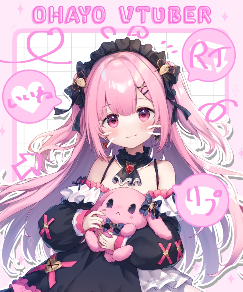 OHAYO VTUBER - unacco - BOOTH