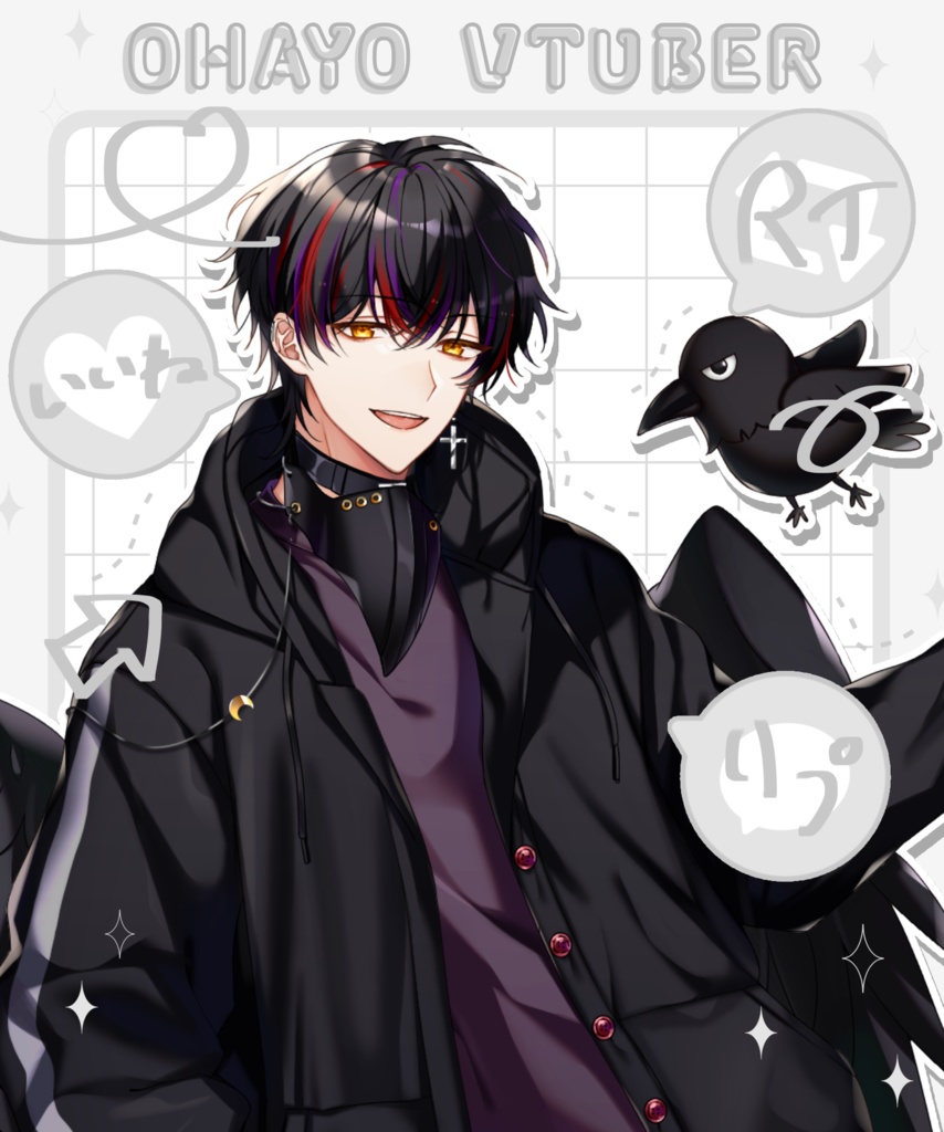 OHAYO VTUBER - unacco - BOOTH