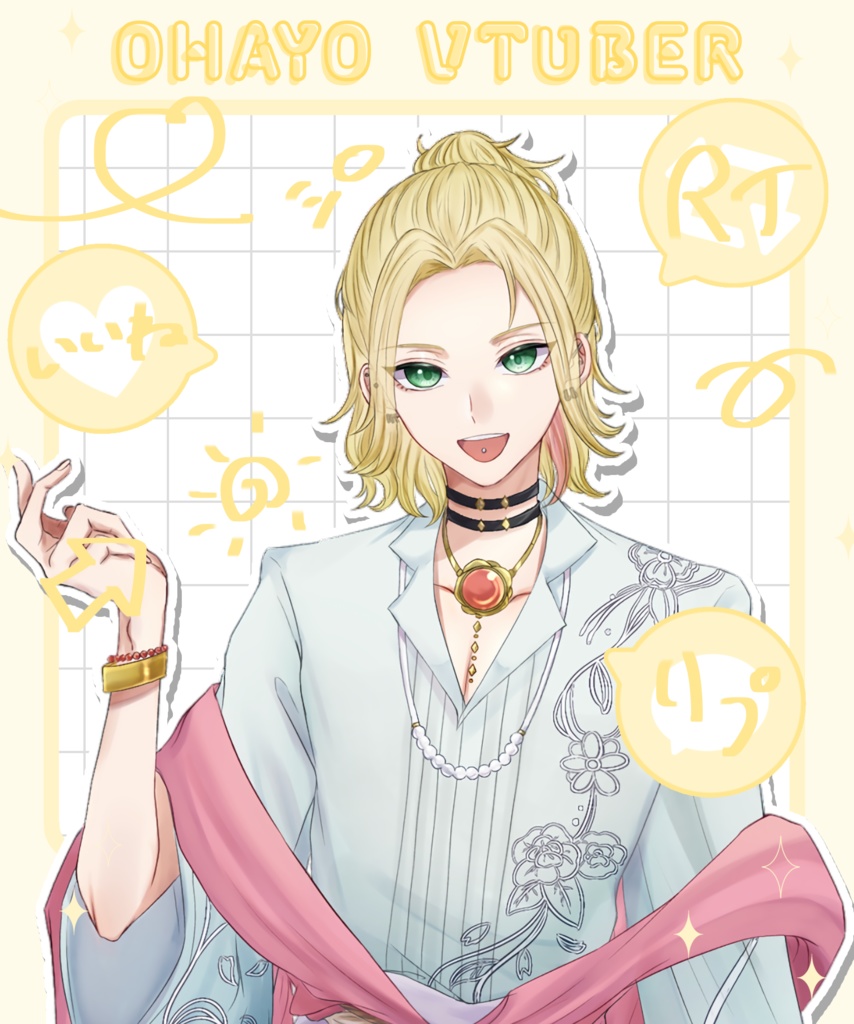 OHAYO VTUBER - unacco - BOOTH