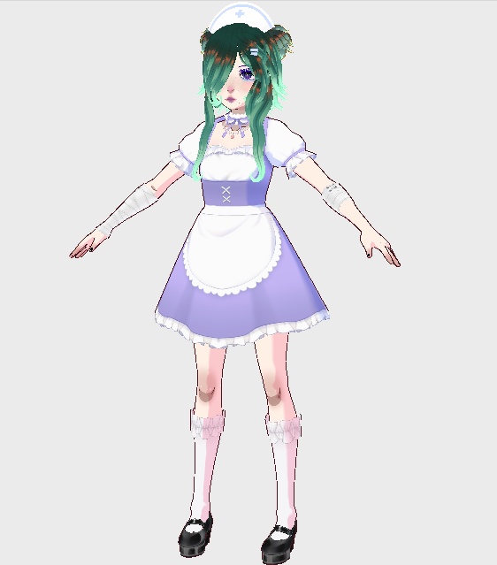 Zapine-Vtuber model ( winter \ Christmas vroid model) - SEiNiKU MEAT ...