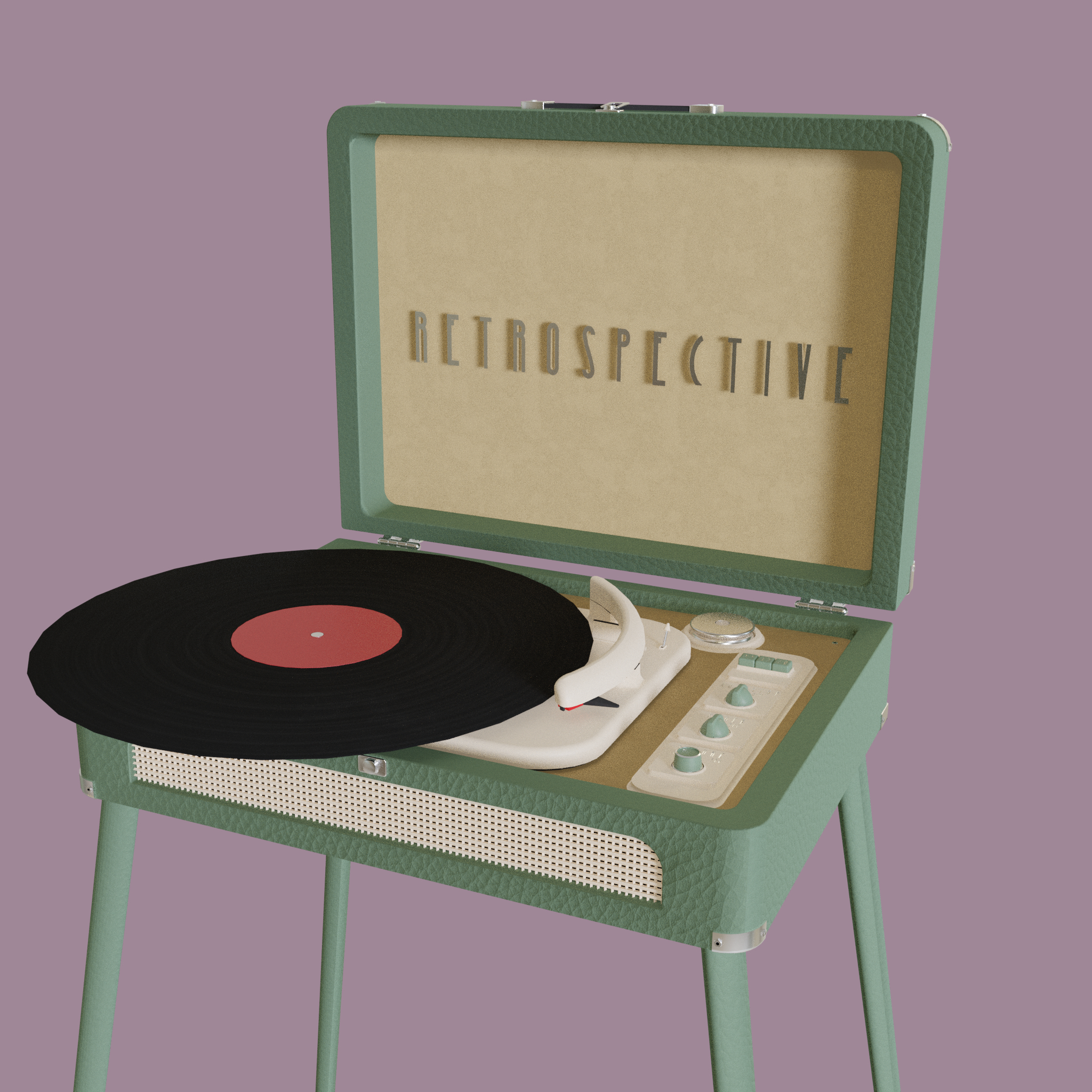 Record Player Type B - waseのしょっぷ - BOOTH