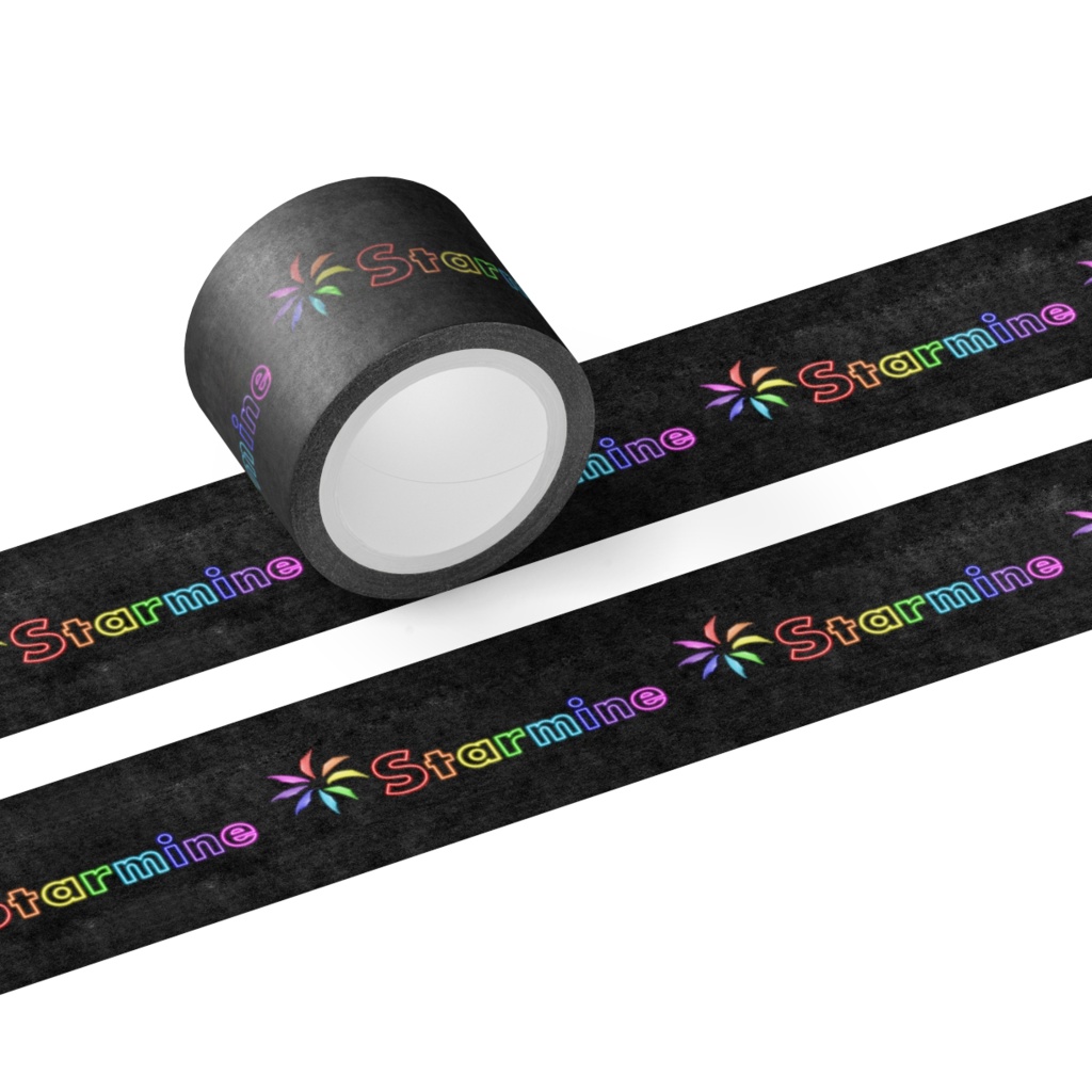 Starmine ロゴマーク マスキングテープ - Starmine - BOOTH