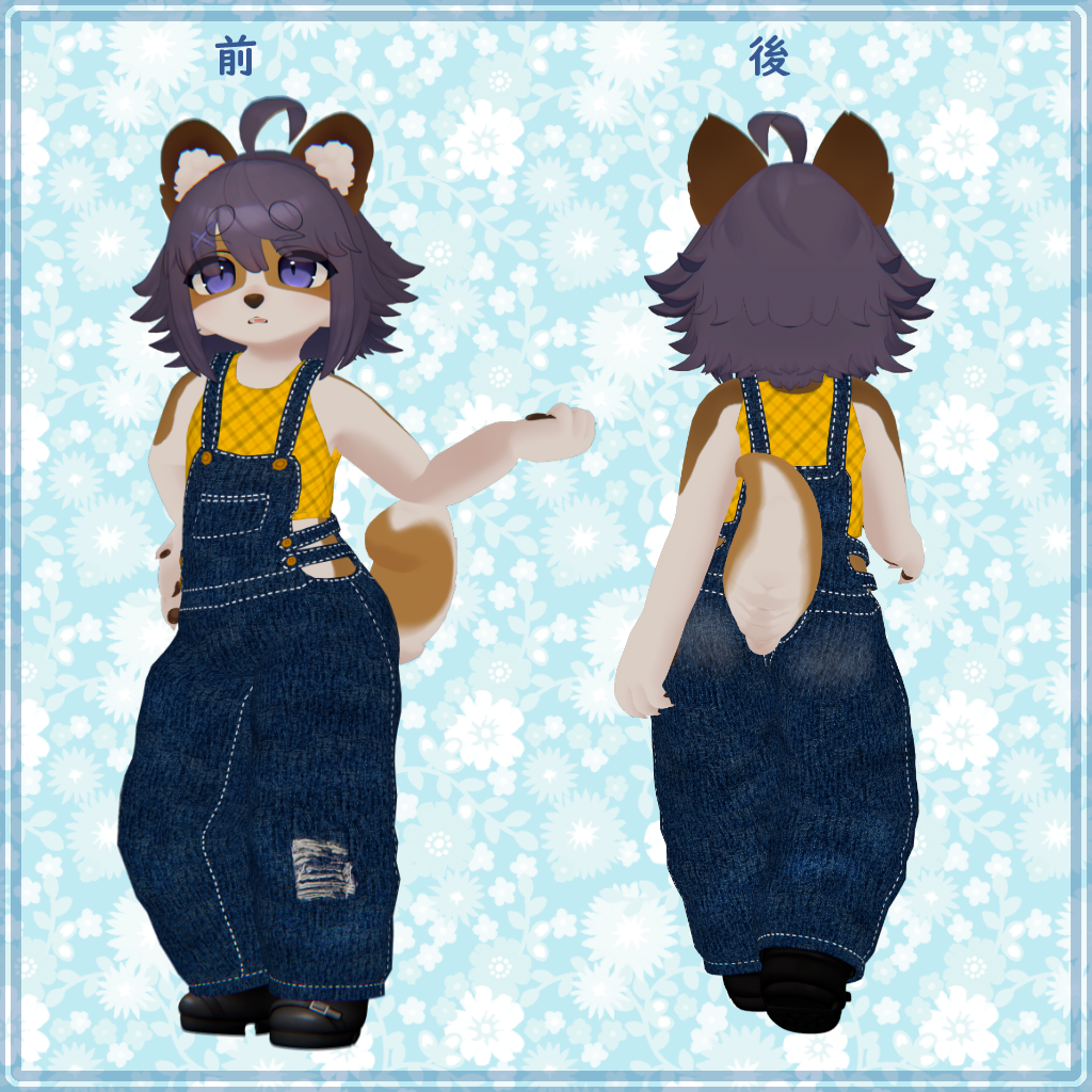 ノエル - Nole - overalls (オーバーオール) - 狐のあしあと - BOOTH