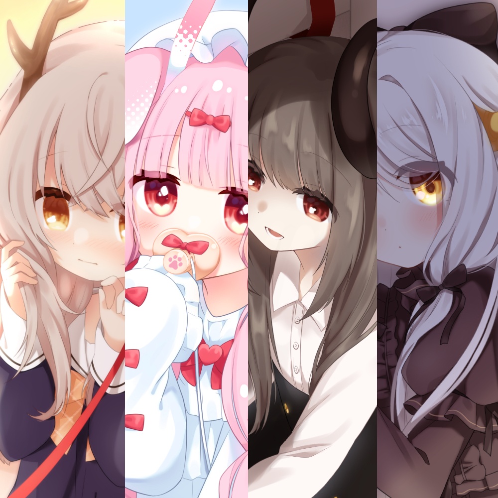 【イラスト本】Tuno Kemo Album -Ribbon- - 分枝を辿る - BOOTH