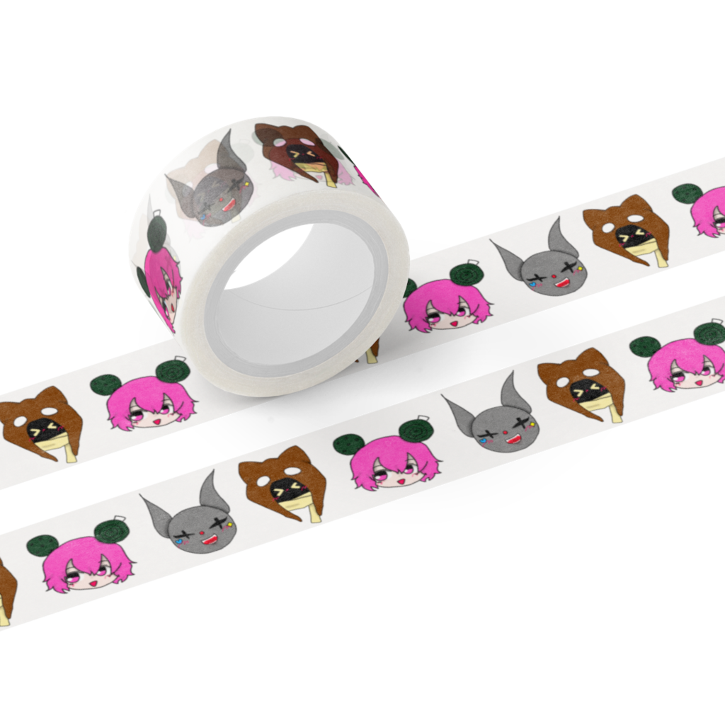 いちかるじらマステ - koyu-qrtt - BOOTH