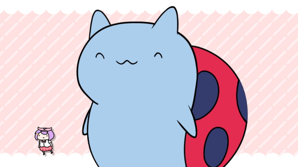 Catbug Live2D rigged model - Wynn Charmer - BOOTH