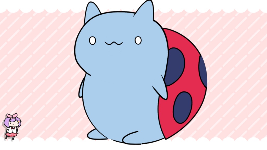 Catbug Live2D rigged model - Wynn Charmer - BOOTH